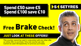 Money Saving Vouchers | Setyres